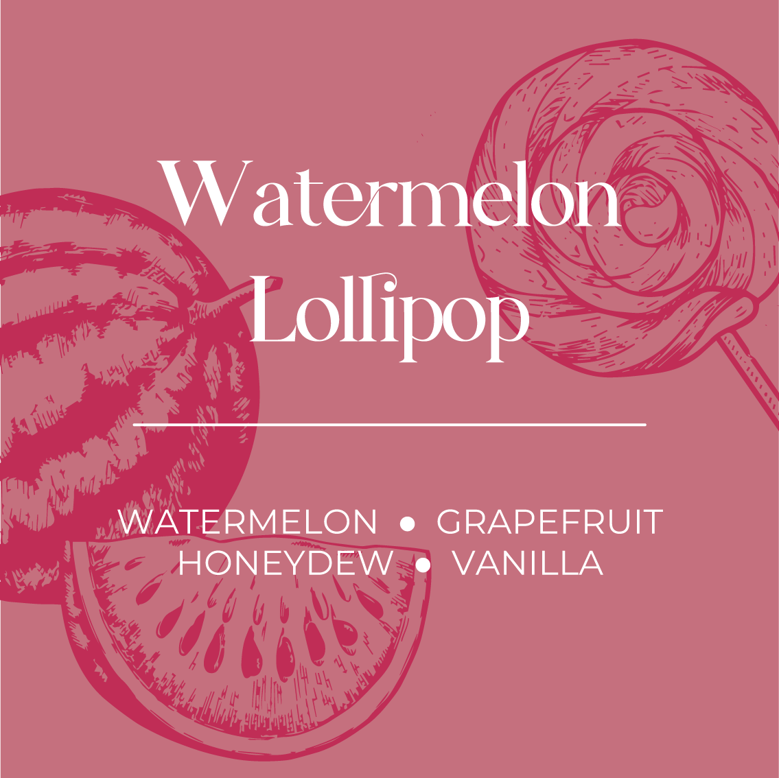Watermelon Lollipop Candle Refill | Scented Soy Candle | Lunaire – LUNAIRE